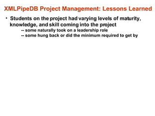 An Open Source Framework for Teaching BIoinformatics | PPT