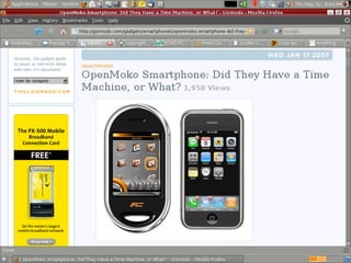 An Openmoko Overview | PPT