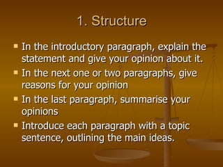 An Opinion Essay | PPT