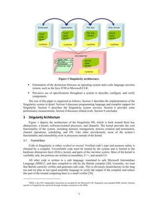 An Overview Of The Singularity Project | PDF