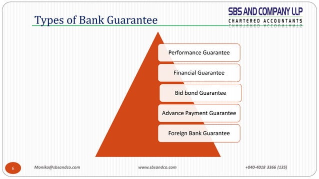 Bank Guarantee Accounting Treatment – SCLH