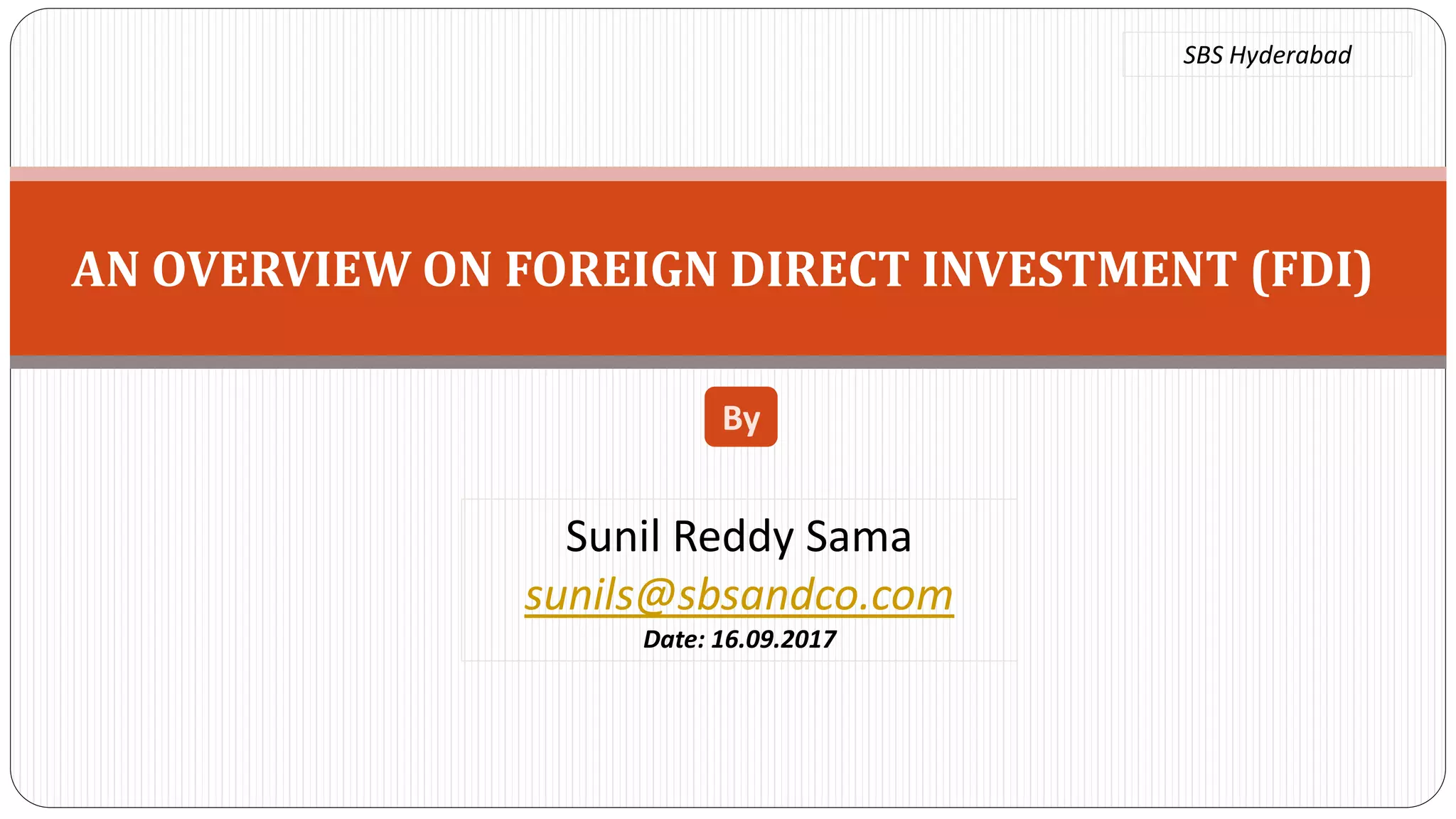 An overview-on-fdi | PPT