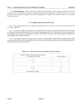 Annex 3 (Meterologi Service) | PDF