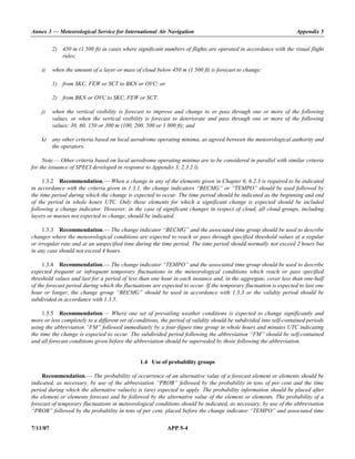 Annex 3 (Meterologi Service) | PDF