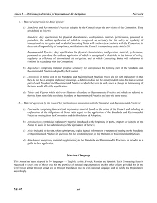 Annex 3 (Meterologi Service) | PDF