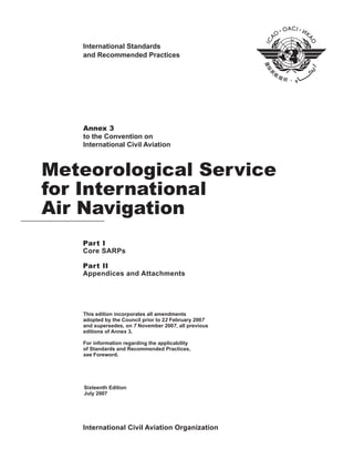 Annex 3 (Meterologi Service) | PDF