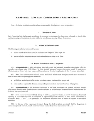 Annex 3 (Meterologi Service) | PDF