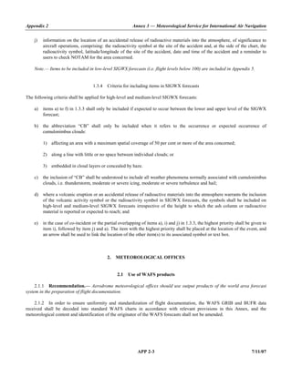 Annex 3 (Meterologi Service) | PDF
