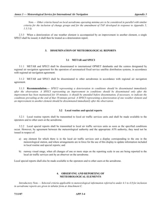 Annex 3 (Meterologi Service) | PDF