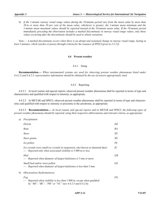 Annex 3 (Meterologi Service) | PDF