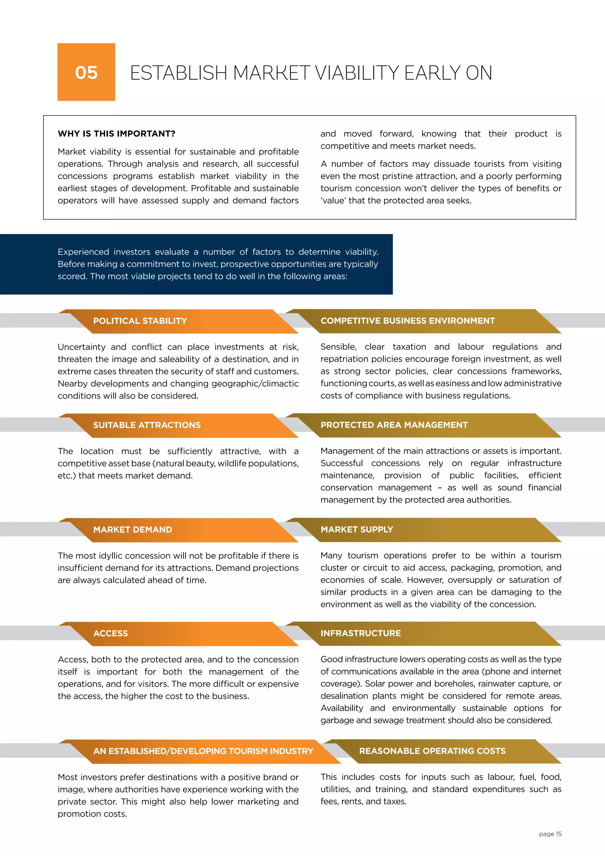 An introduction to tourism concessions | PDF