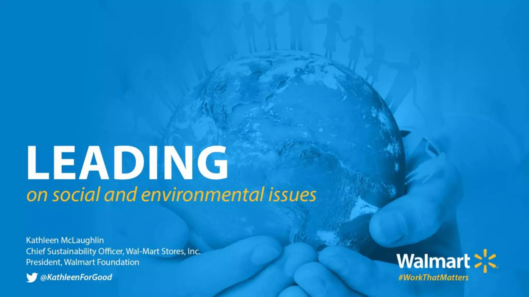 A View From Walmart: How Retailers are Creating Economic Opportunity | PPTX