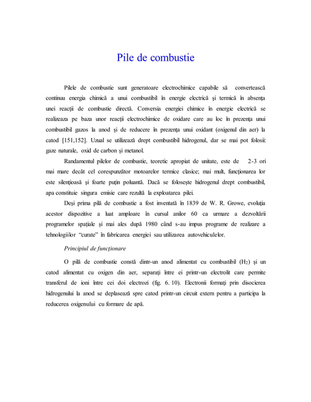 An1 derivat.ro chimie_pile de combustie | PDF