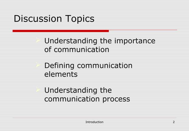 Basic Communication Perspectives | PPT