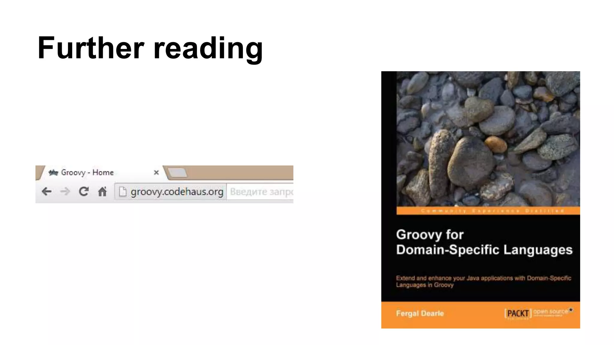 Groovy for Domain-Specific Languages | PPTX | Programming Languages | Computing