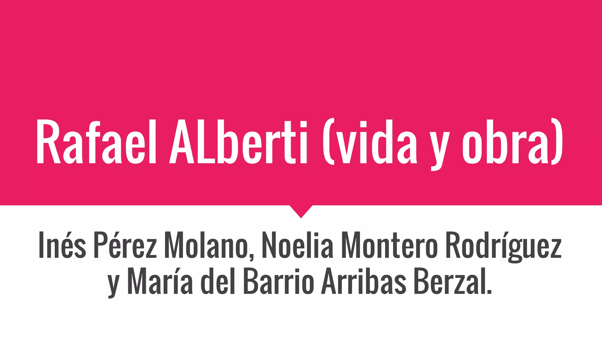 Rafael Alberti | PPT