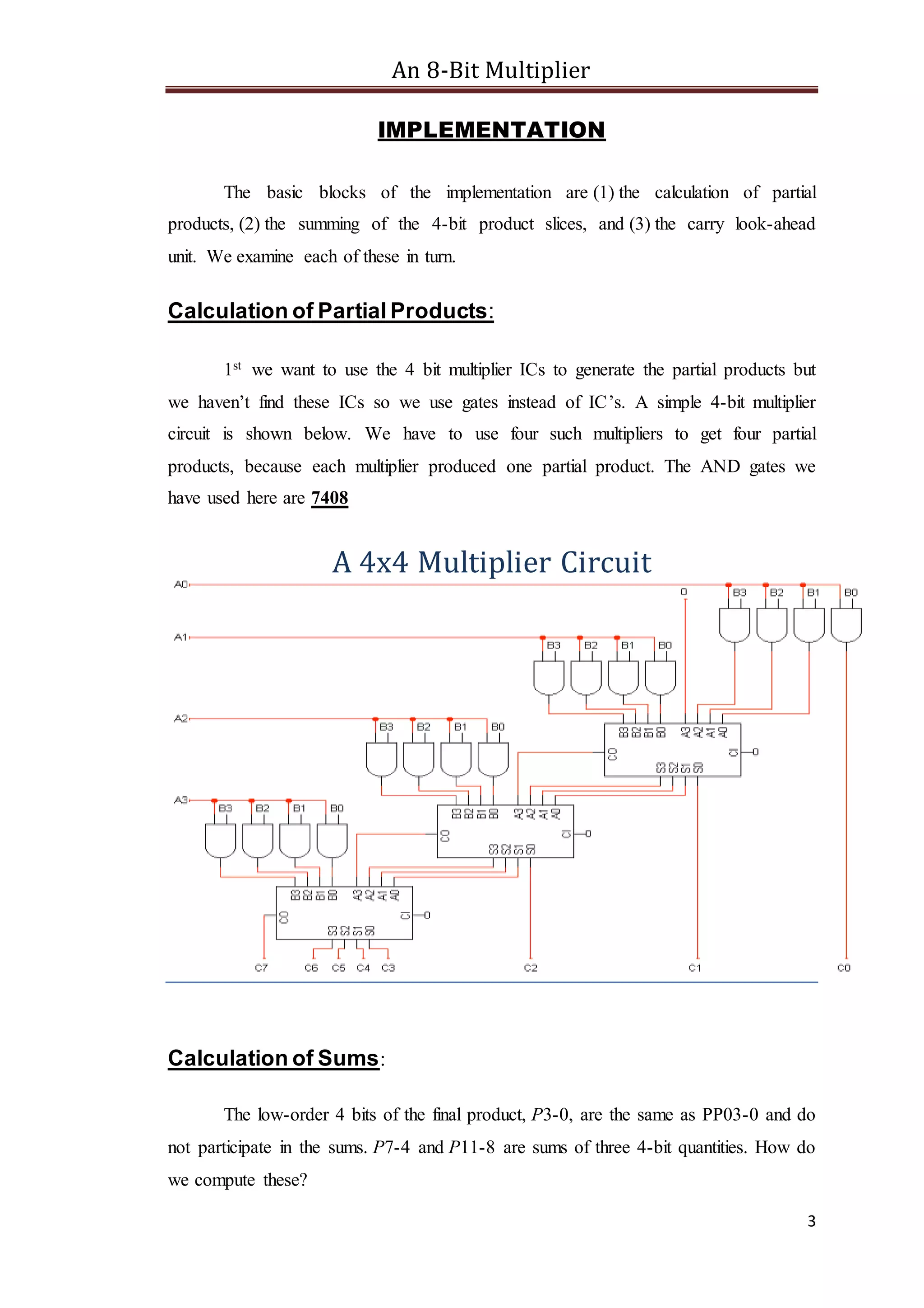 An 8 bit_multiplier | DOCX