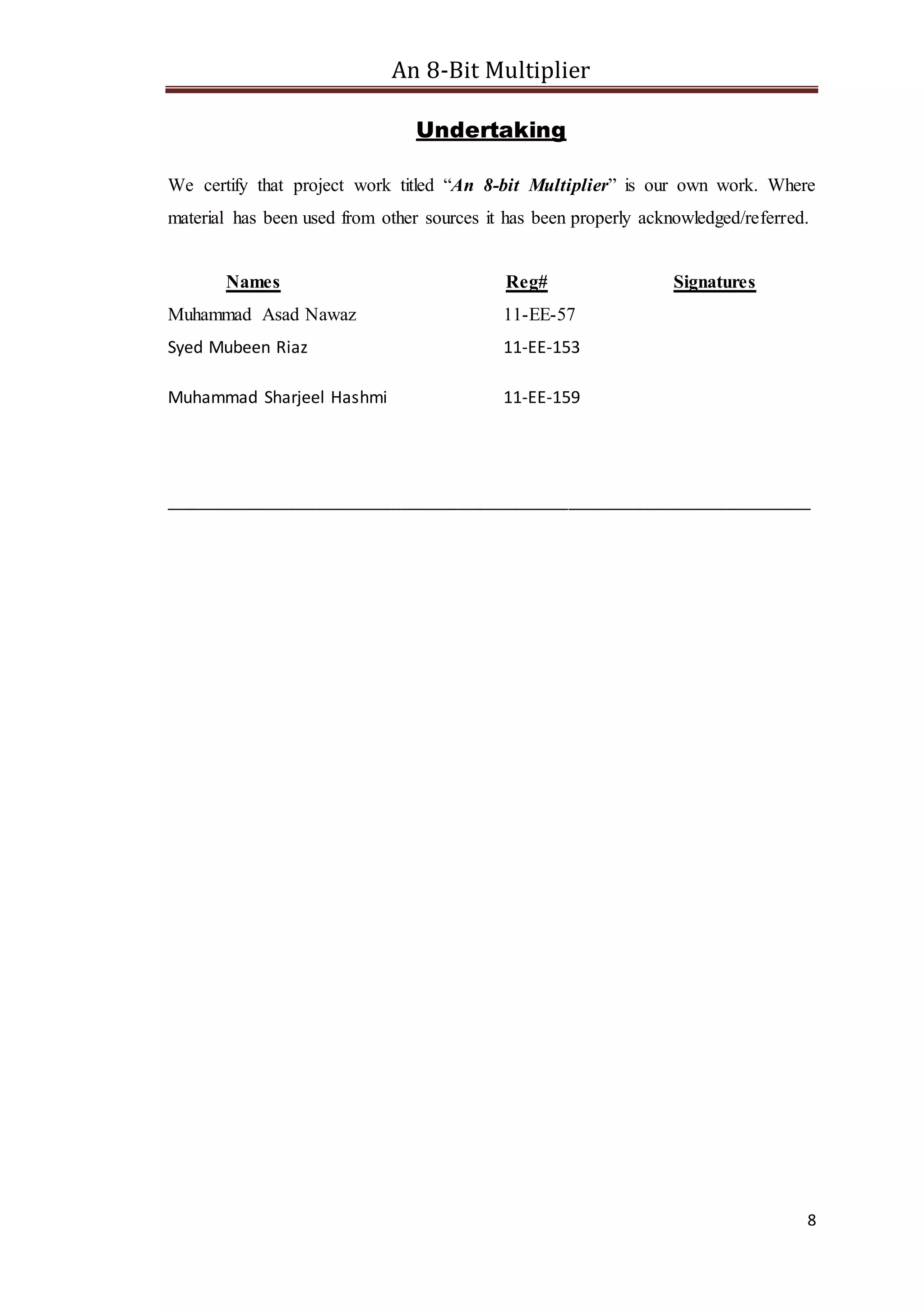 An 8 bit_multiplier | DOCX