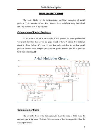 An 8 bit_multiplier | DOCX