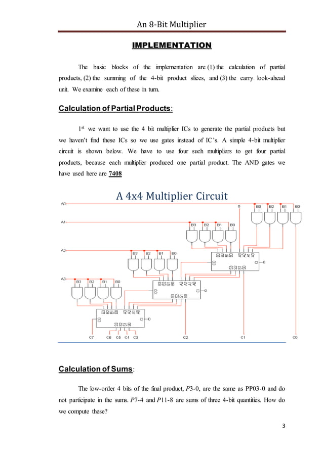 An 8 bit_multiplier | DOCX