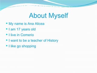 Slideshare About Me | PPT