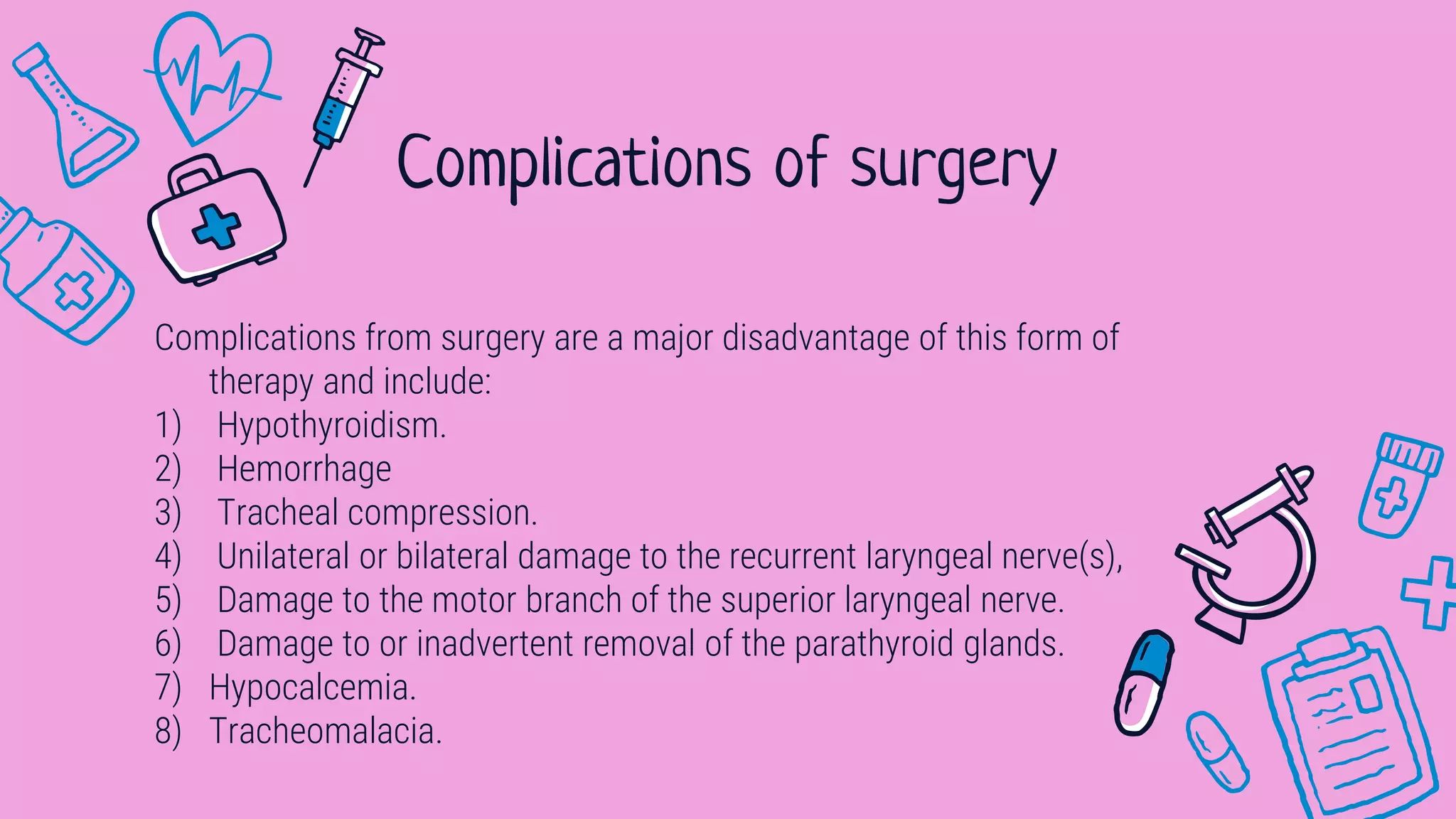 anaesthetic consideration for thyroid surgery | PDF