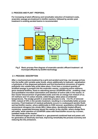 Anaerobic-Aerobic Treatment of Sewage | PDF