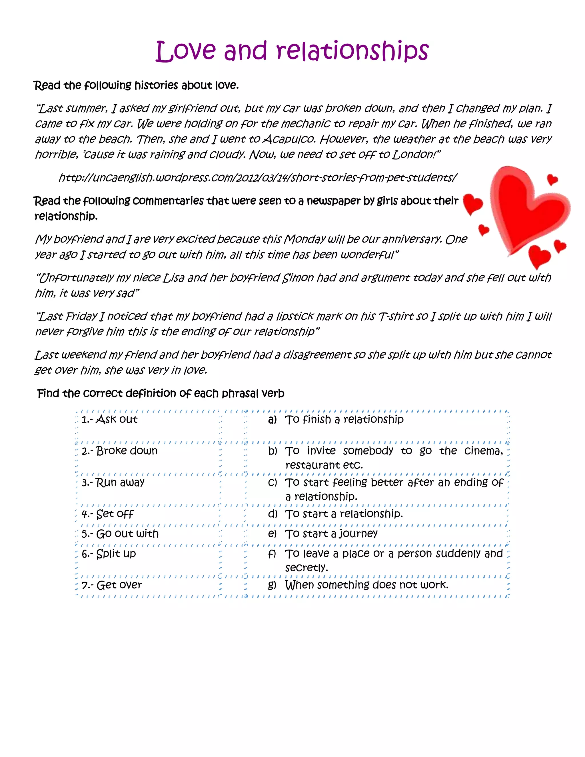 Ana- love and relationships c | DOCX