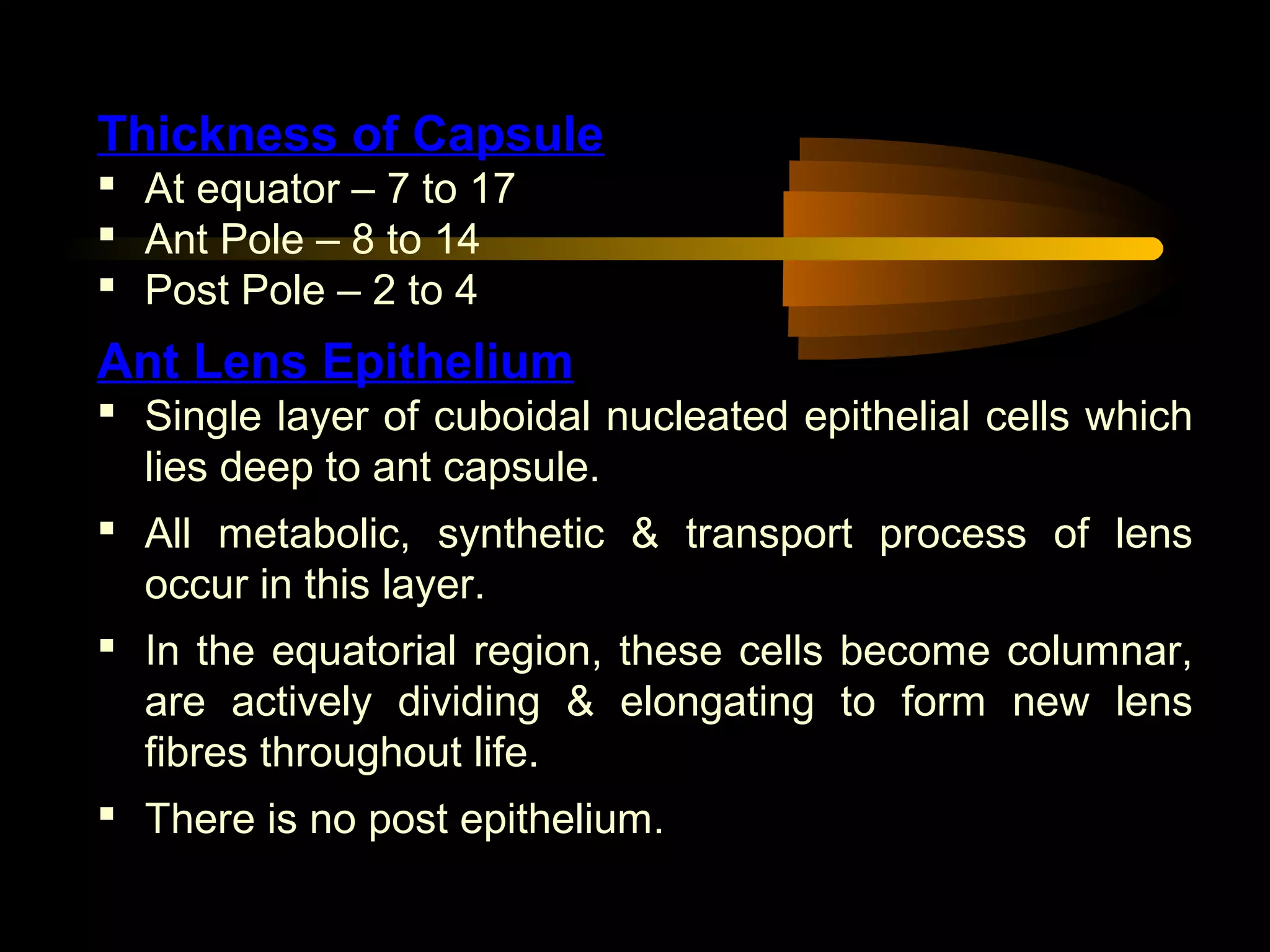 anatomy & physiology of lens | PPT