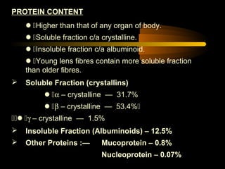 anatomy & physiology of lens | PPT | Biological Sciences | Science