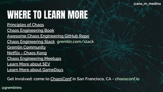 Introduction to Chaos Engineering | SRECon Asia - Ana Medina | PDF