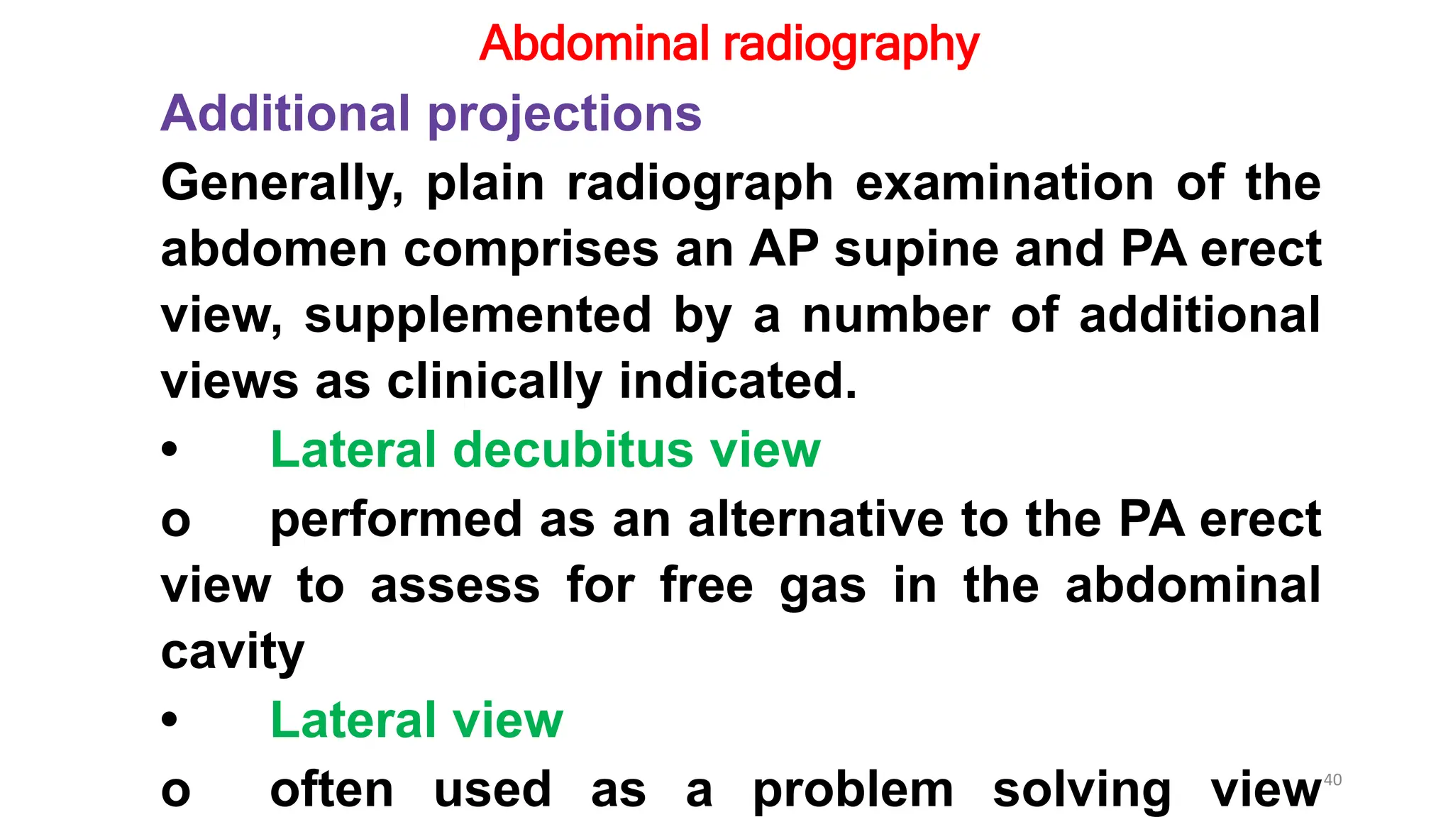 ANA 412 ABDOMINAL IMAGING PowerPoint presentation | PPTX