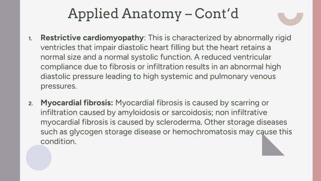 Topographic and Applied Anatomy of the Heart | PPT