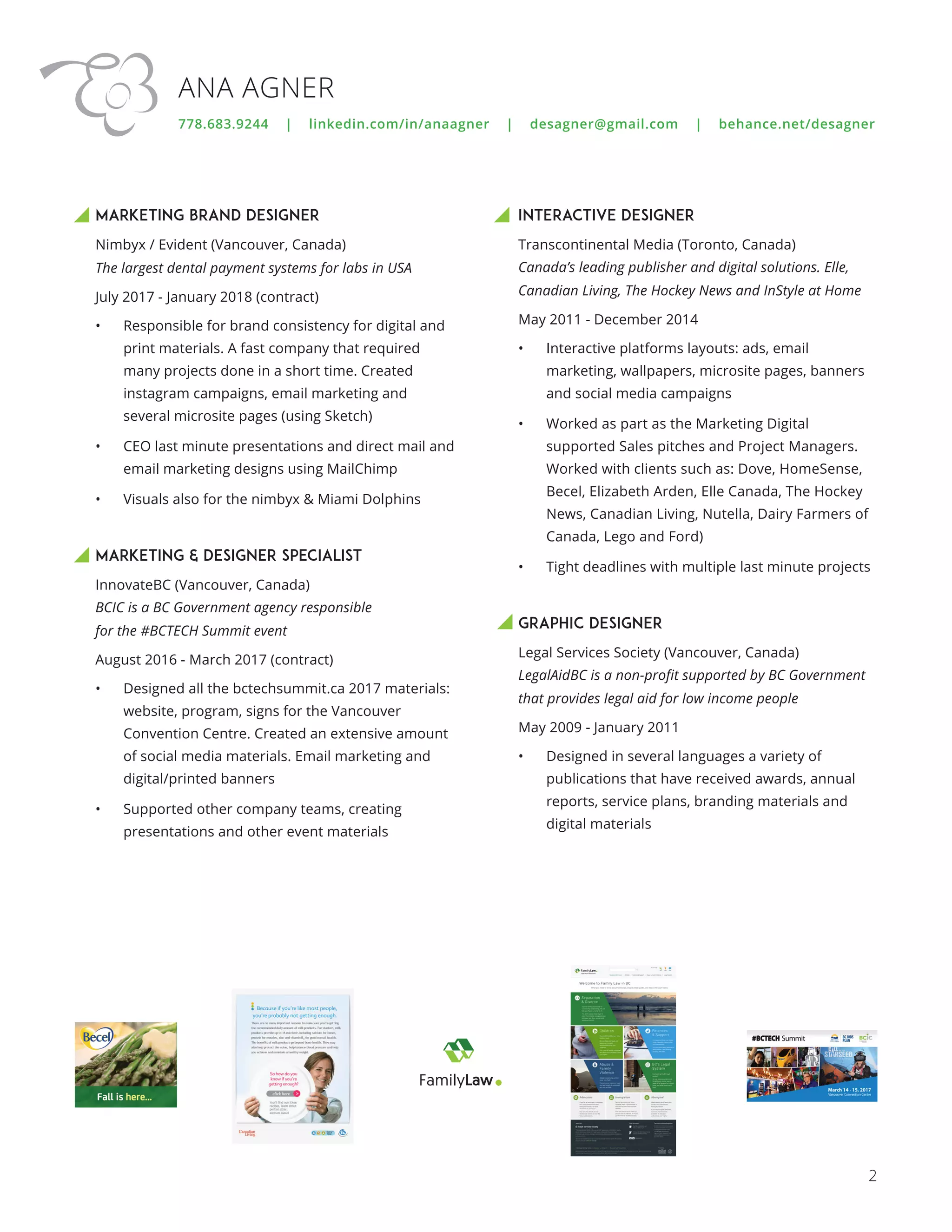 Ana Agner /// Resume | PDF