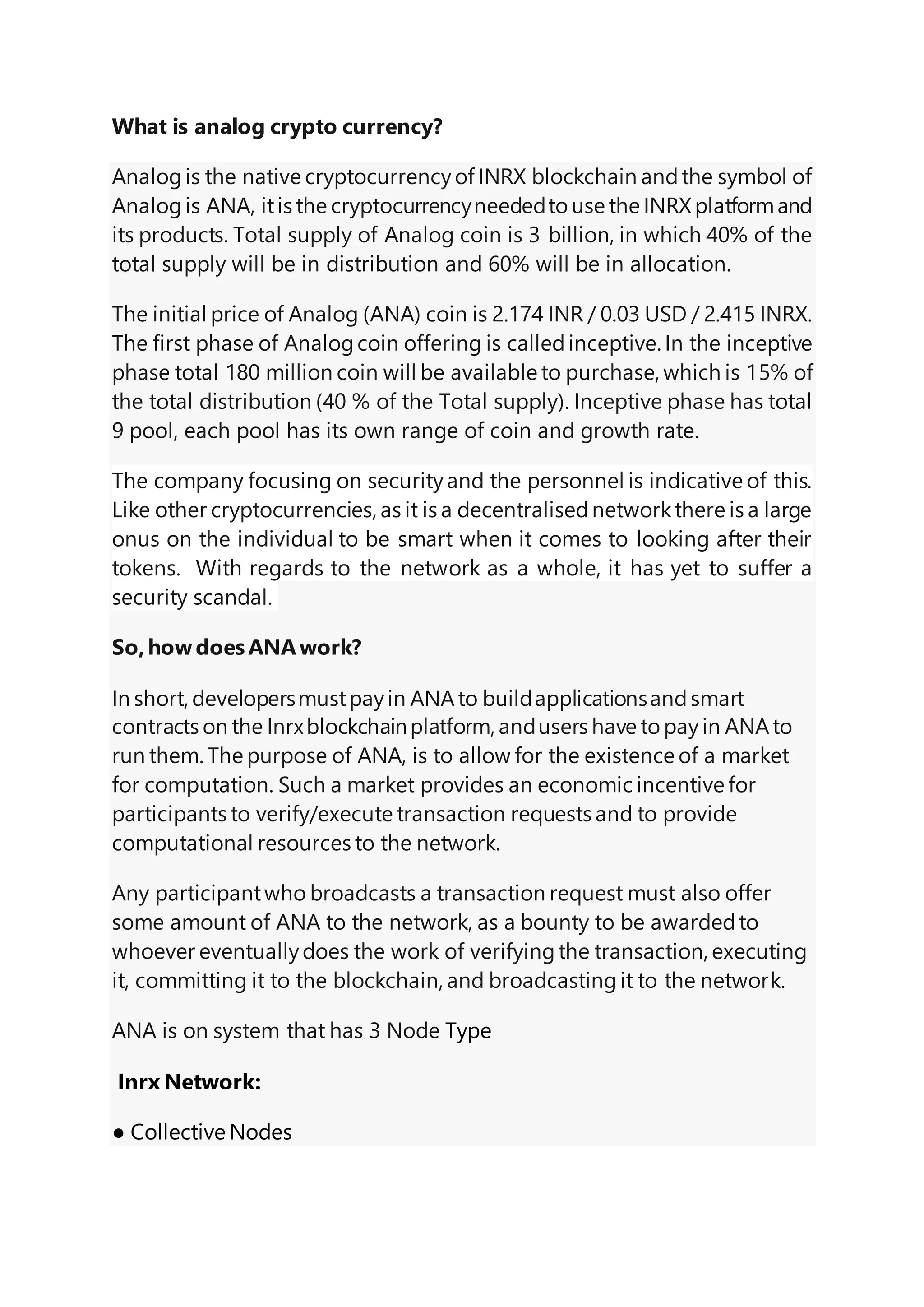 Analog Foundation | PDF