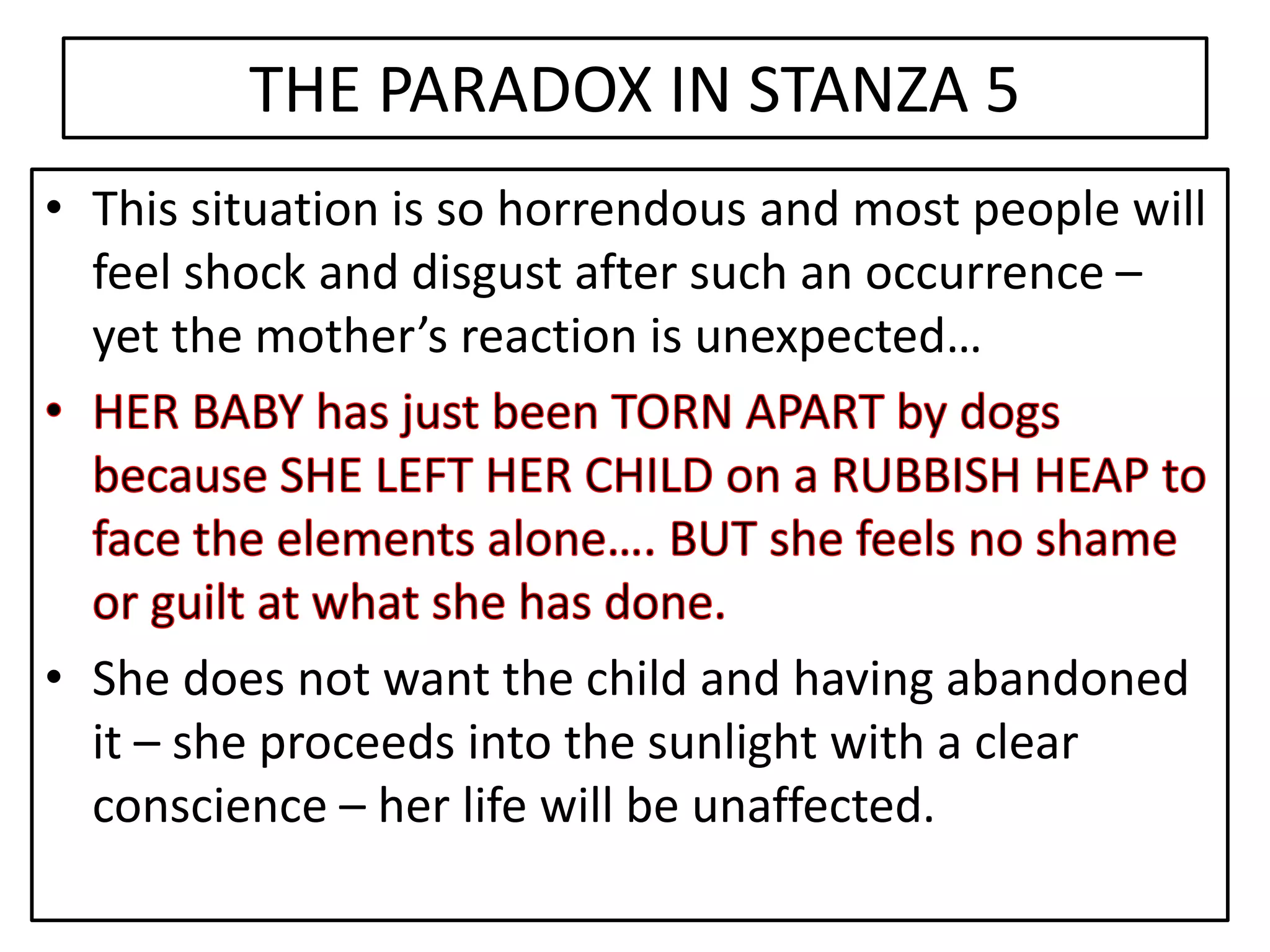 An abandoned bundle | PPTX