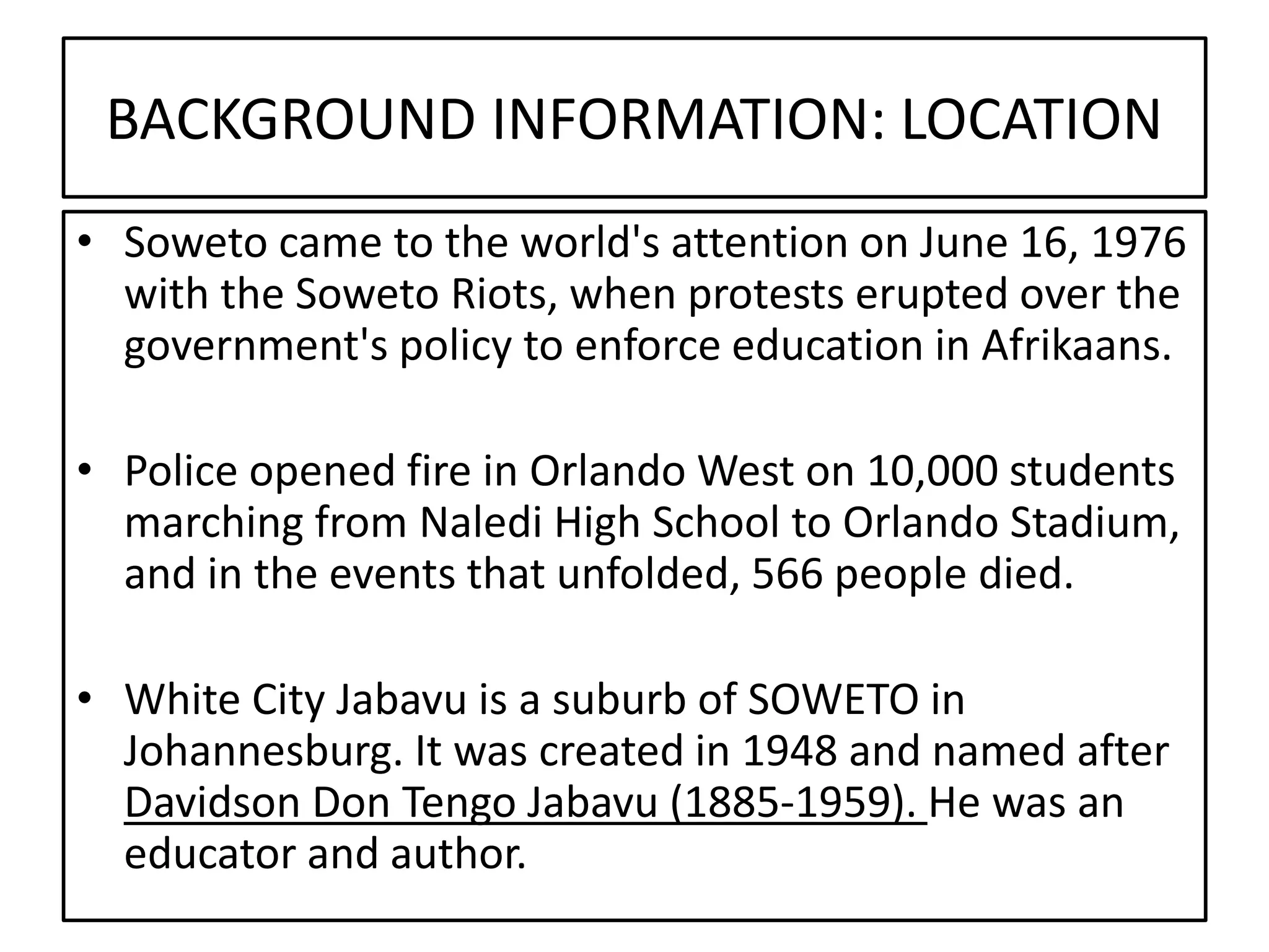 An abandoned bundle | PPTX