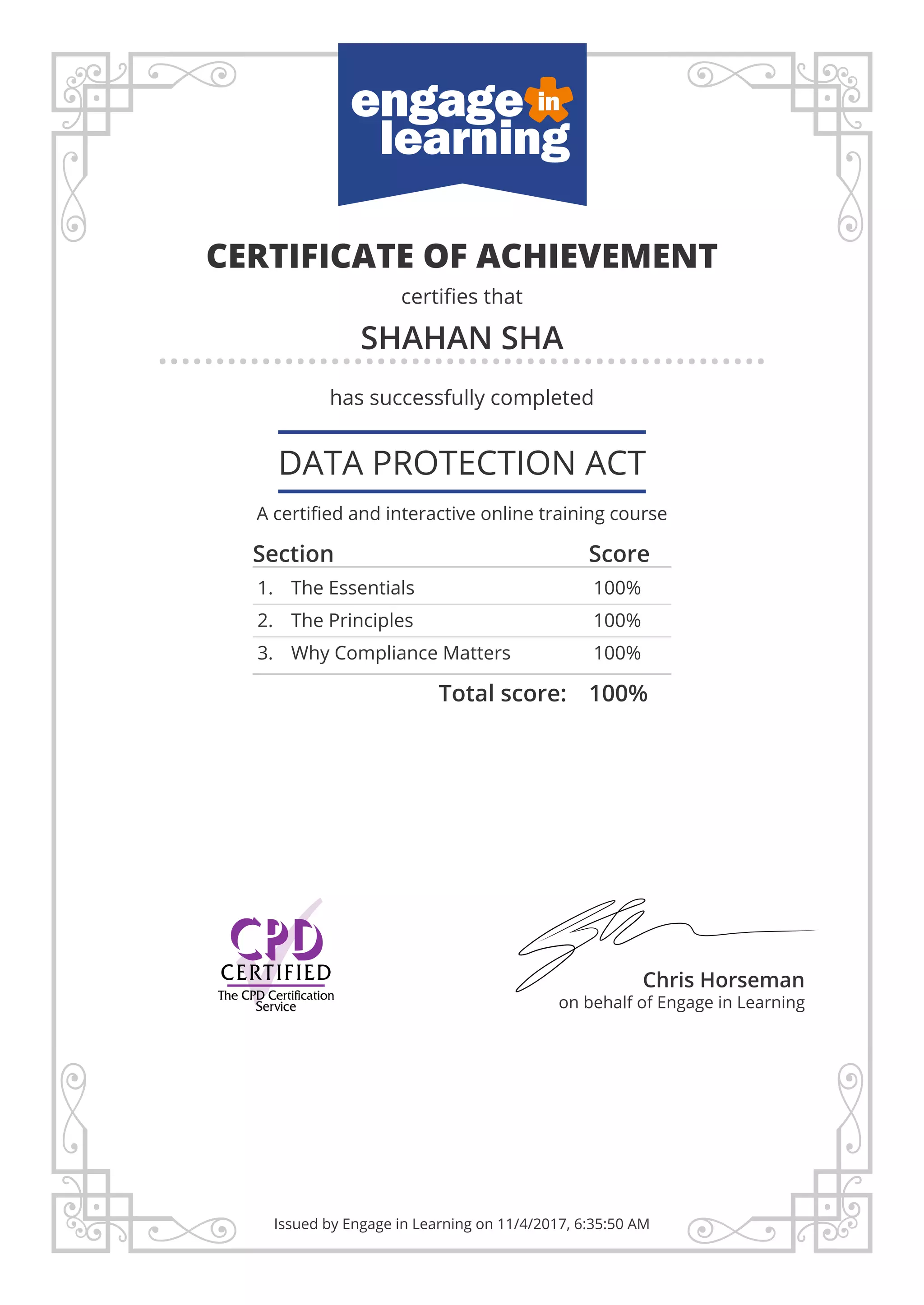 Data Protection Act | PDF