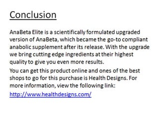 Anabeta Elite | PPTX