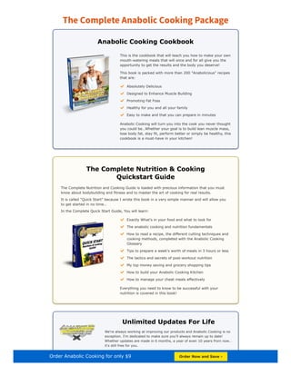Anabolic cooking | PDF