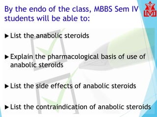 Anabolic Steroids Side Effects Chart
