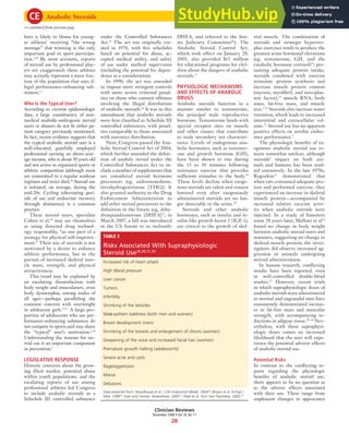 Anabolic Steroids | PDF