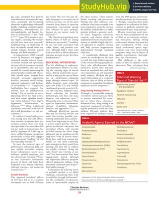 Anabolic Steroids | PDF