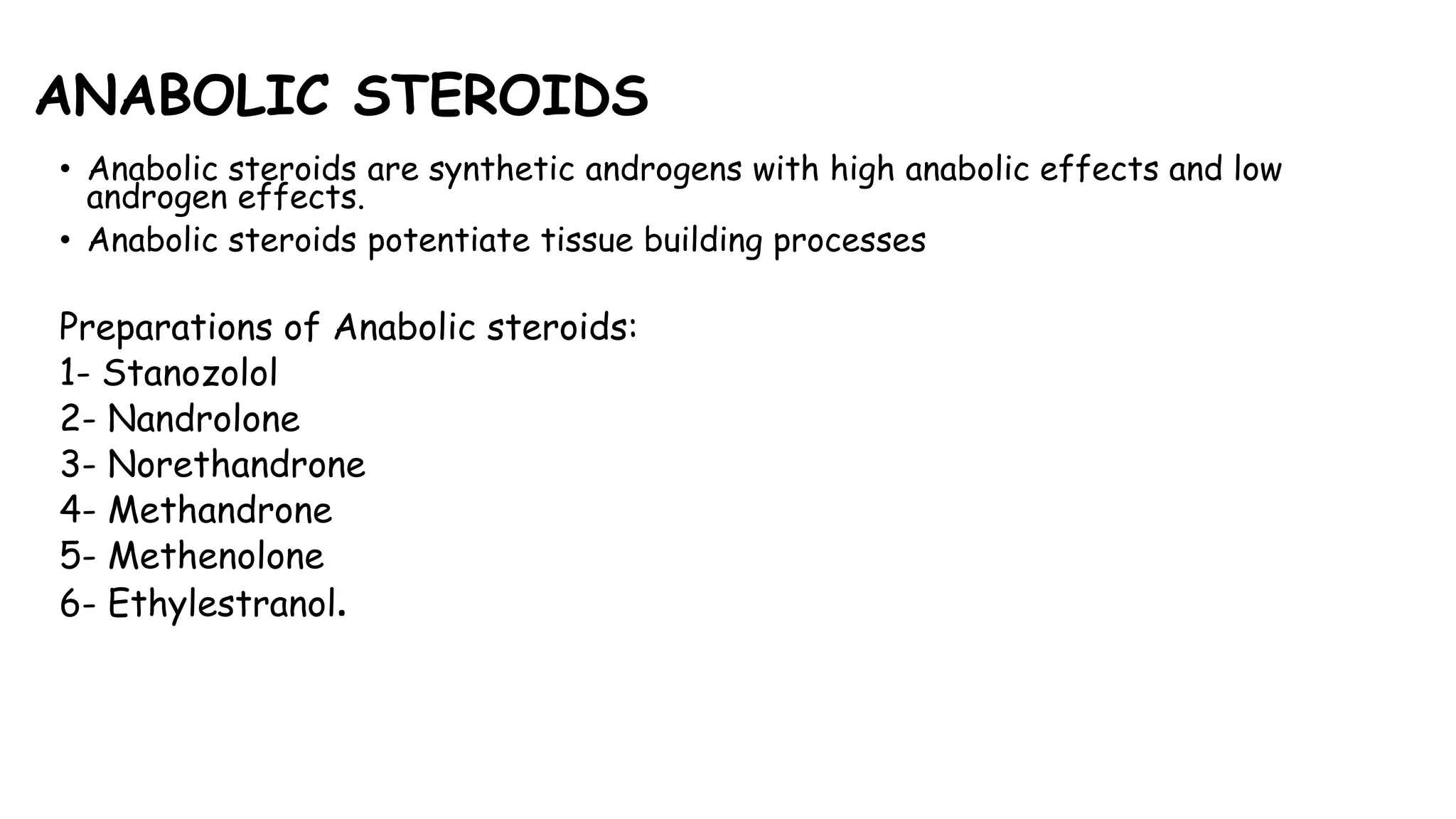 Anabolic Steroids and Drugs for Infertility.pptx