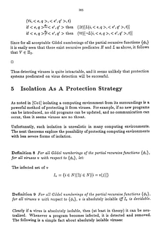 An abstract theory of computer viruses | PDF