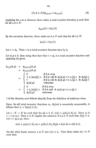 An abstract theory of computer viruses | PDF