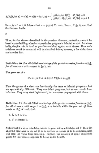 An abstract theory of computer viruses | PDF