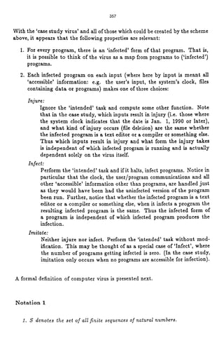 An abstract theory of computer viruses | PDF