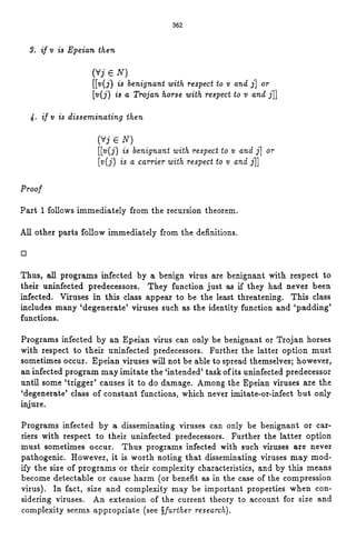 An abstract theory of computer viruses | PDF