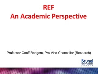 An academic perspective | PPTX
